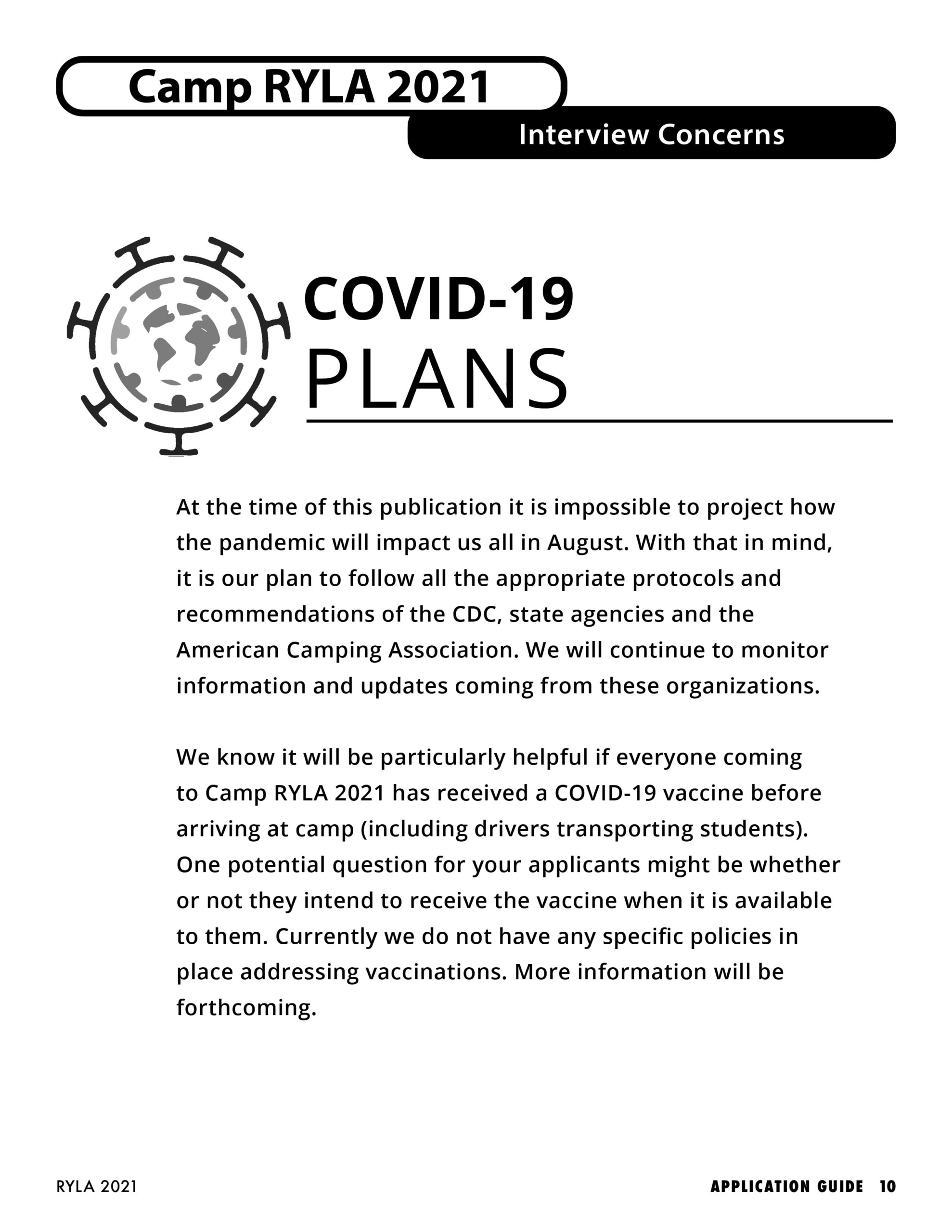 Rotary Clubs – Rotary District 5810 Camp RYLA